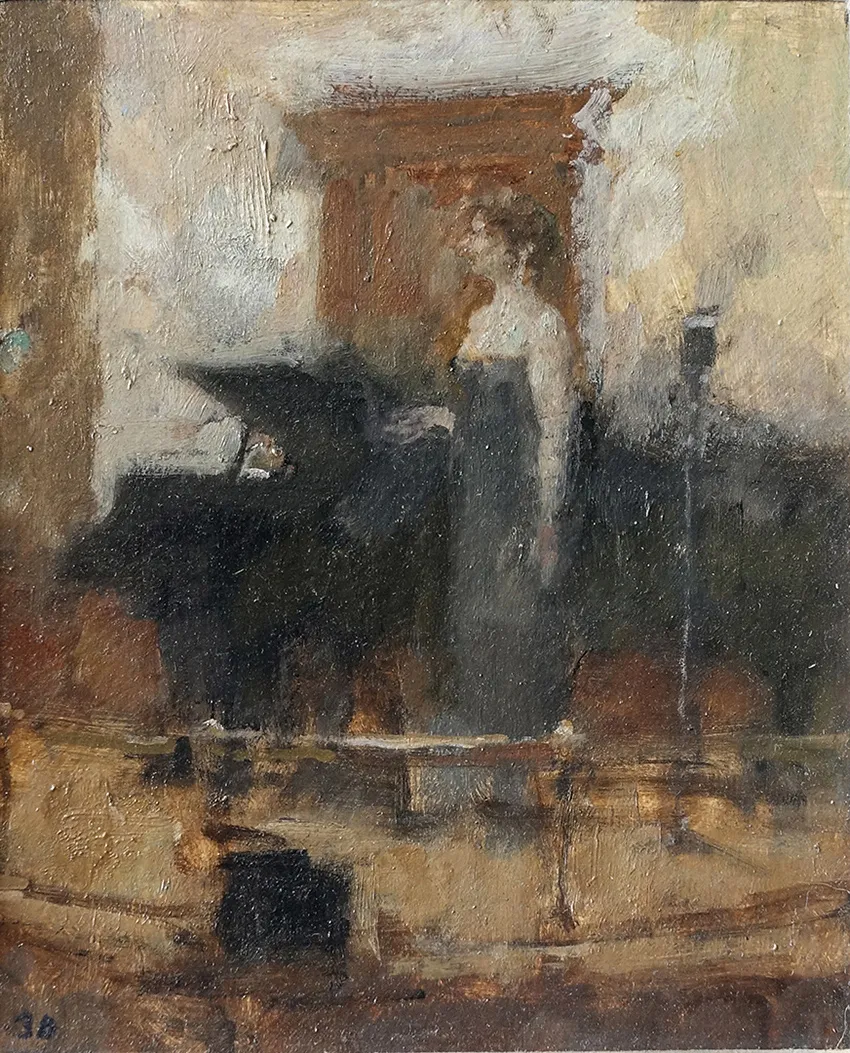 Bernard Dunstan RA (1920-2017) | Tutt'Art@ Masters