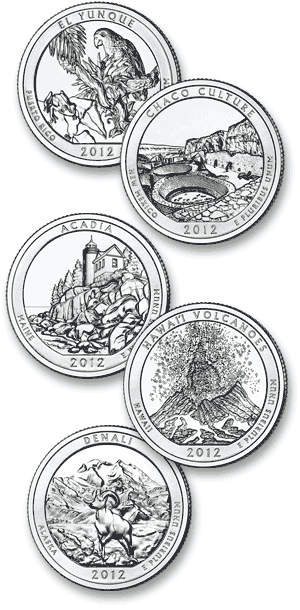 Excel Math: America the Beautiful Coins