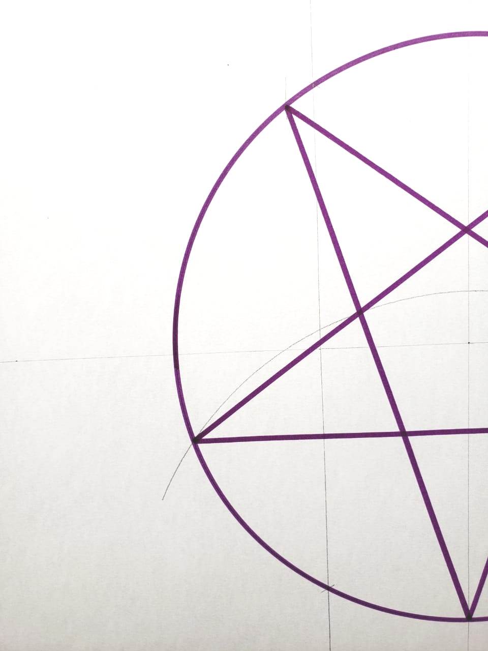 Desenhando o Pentagrama Invertido / Geometria Sagrada