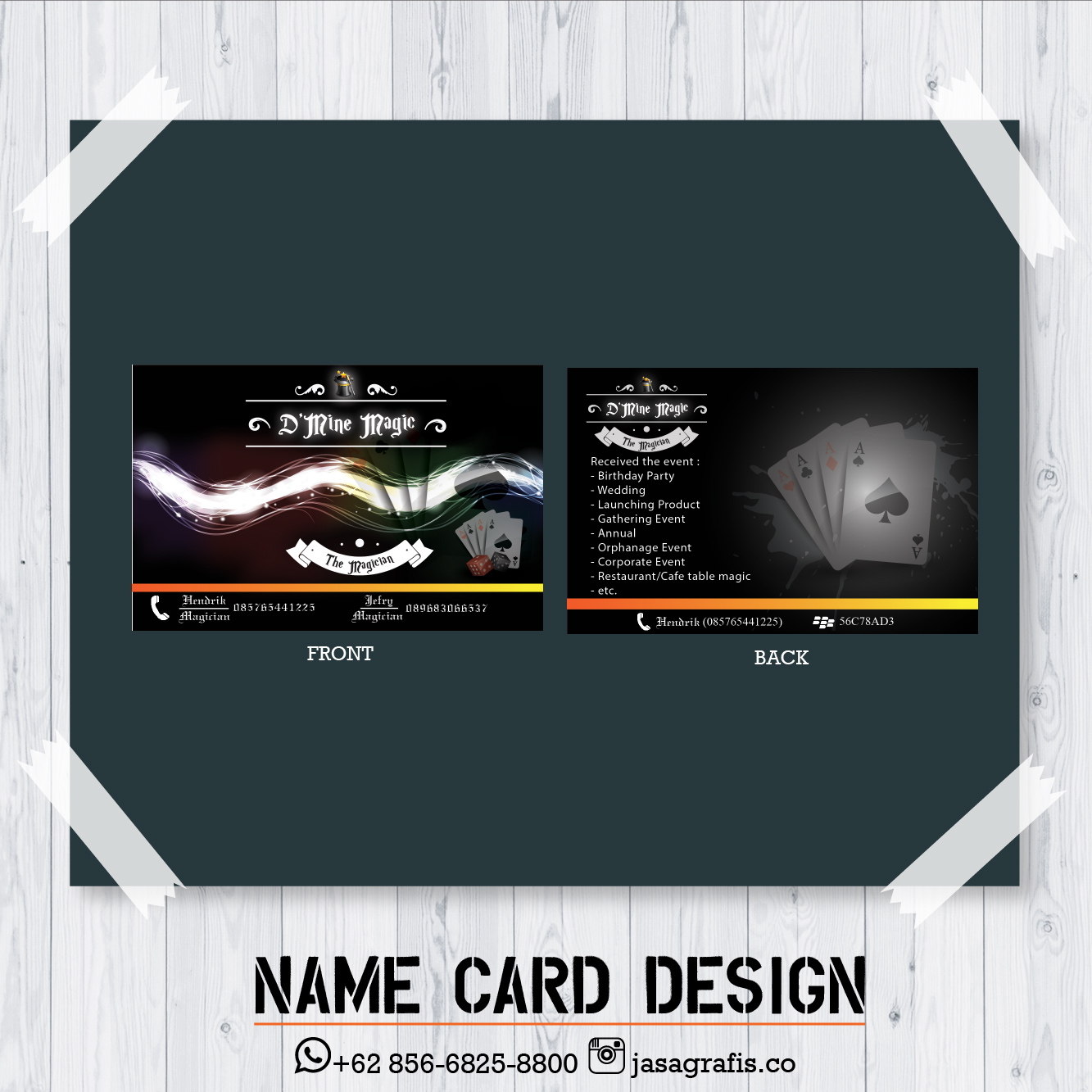 Name Card Design | Desain Grafis Online