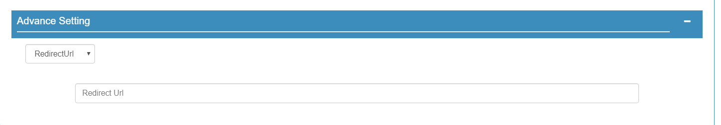 Bulk SMS- Redirect URL