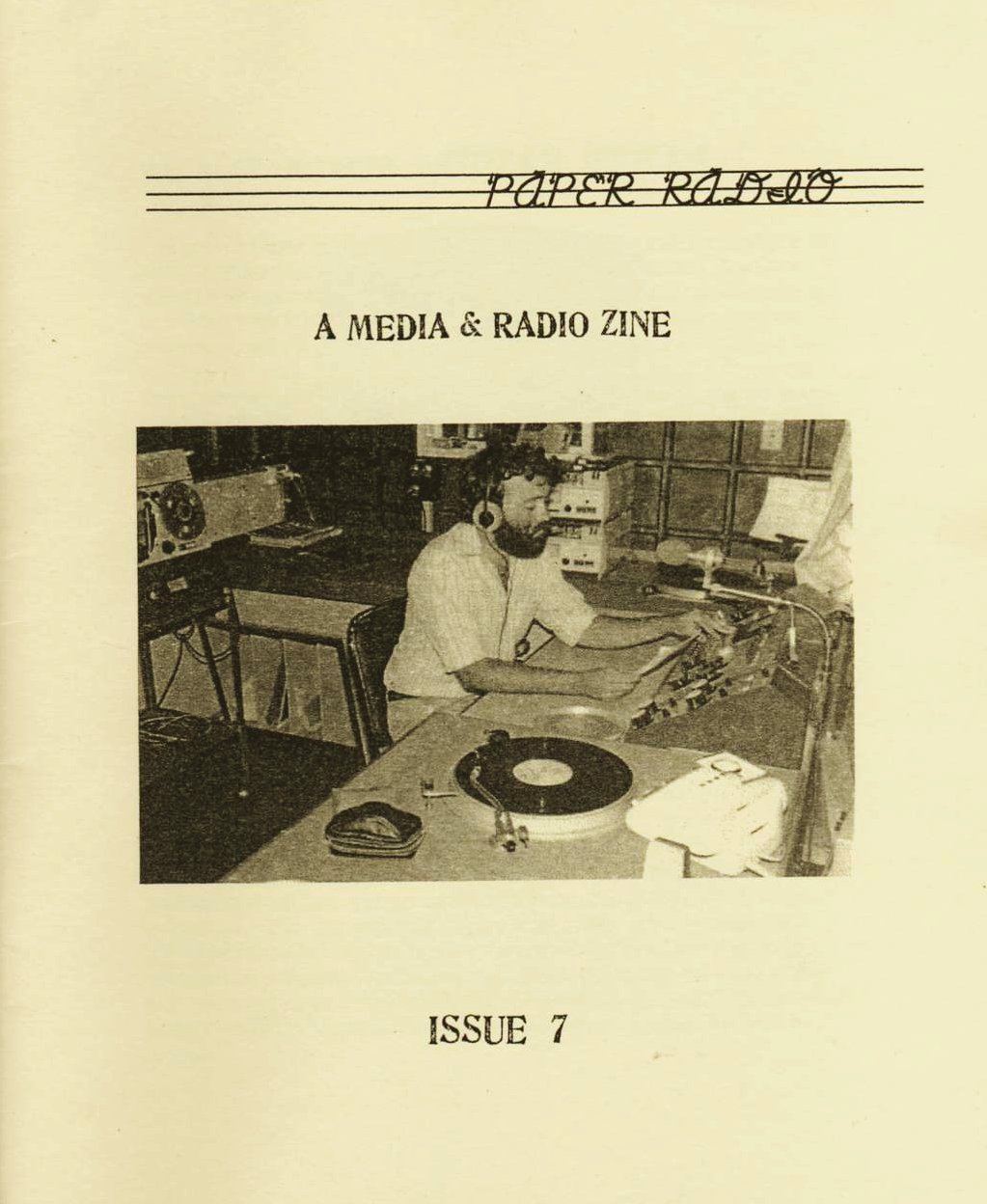 ARCANE RADIO TRIVIA: Paper Radio