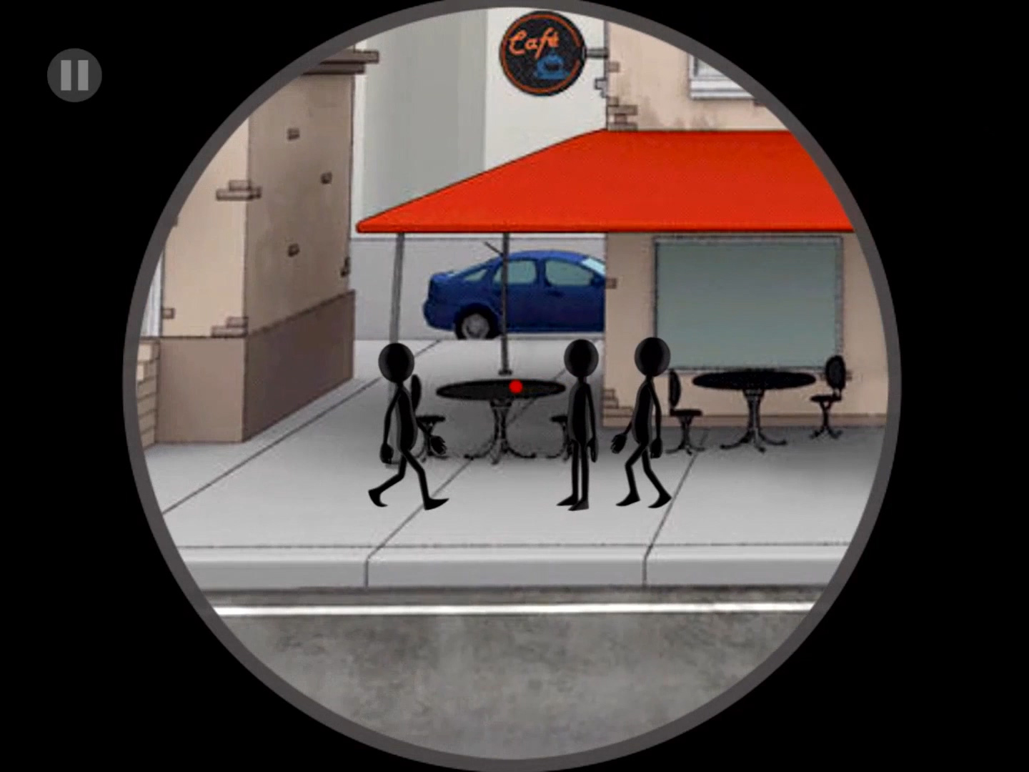 A sniper shooting game with a charming 2D graphic and episode