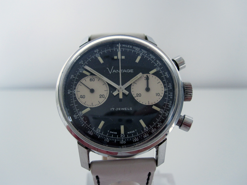 Vintage chronographs: 1970's Vantage chronograph with Valjoux 7733 ...