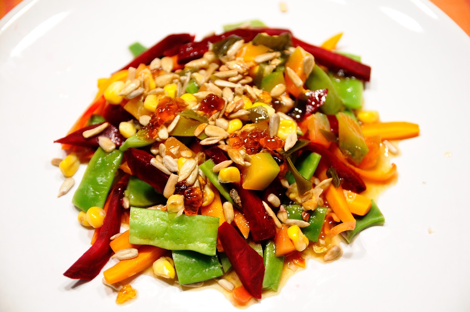 Ensalada de verduras al vapor. - COCINAR PARA NUTRIR