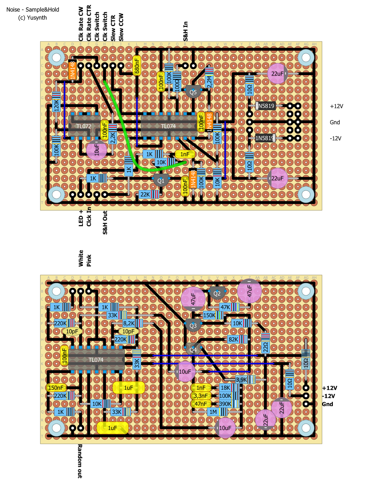 Growing your modular synthesizer for dummies: Yusynth's Random Module.