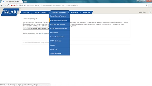 My Network Lab: Basic Configuration of a Talari Networks T510 SD-WAN ...