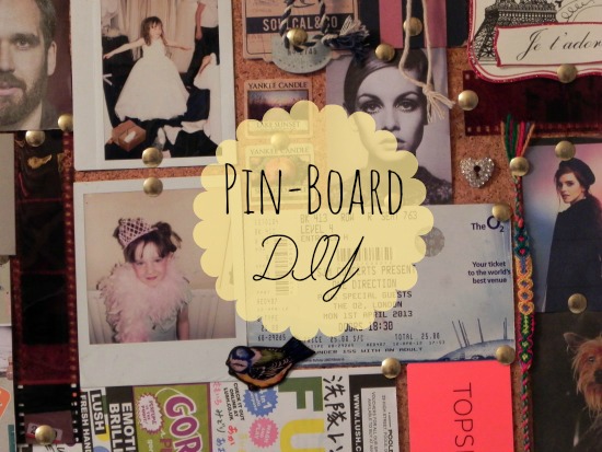 There's something about Alice.: Pin-board DIY.