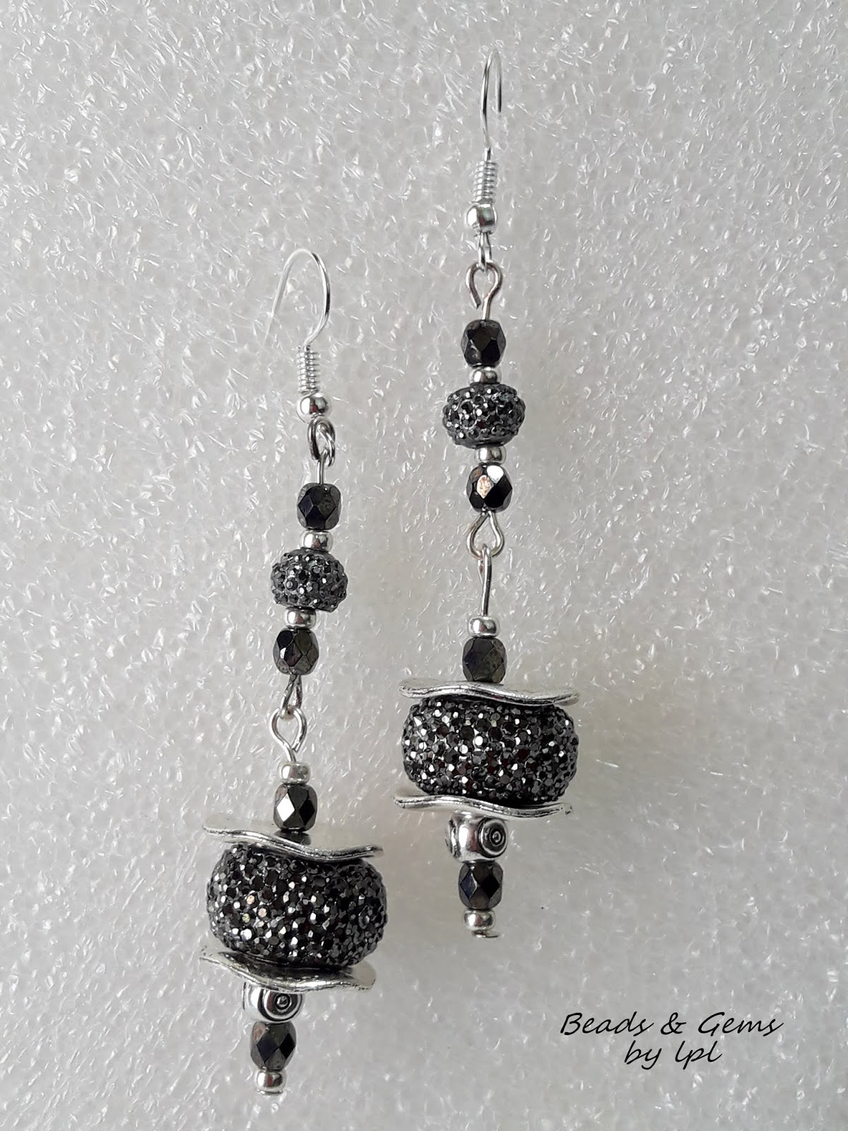 BEADS and GEMS : χειροποιητα σκουλαρικια απο χαντρες και μεταλλικα ...