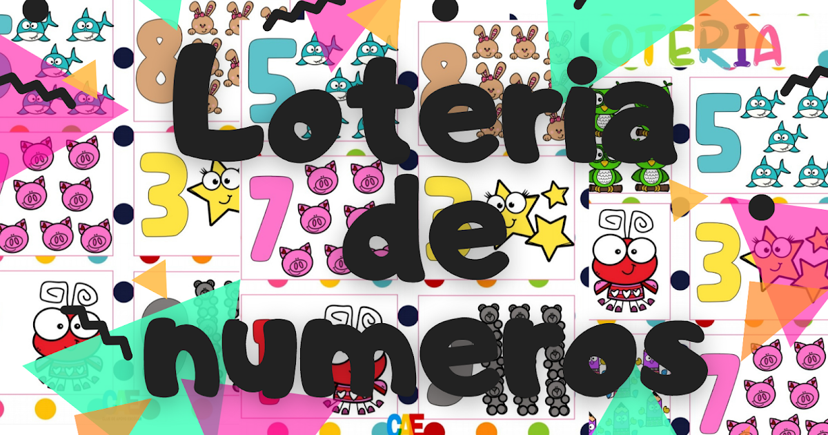 LOTERIA DE NÚMEROS | MATERIAL EDUCATIVO PRIMARIA