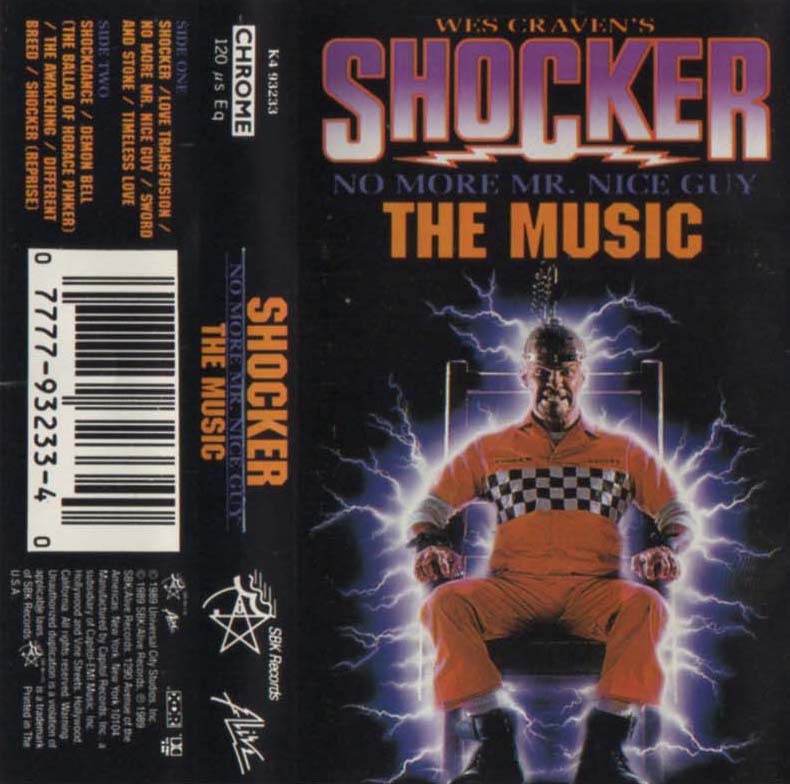 EvenSpot Speaks: 1989, Shocker Soundtrack on Cassette and CD