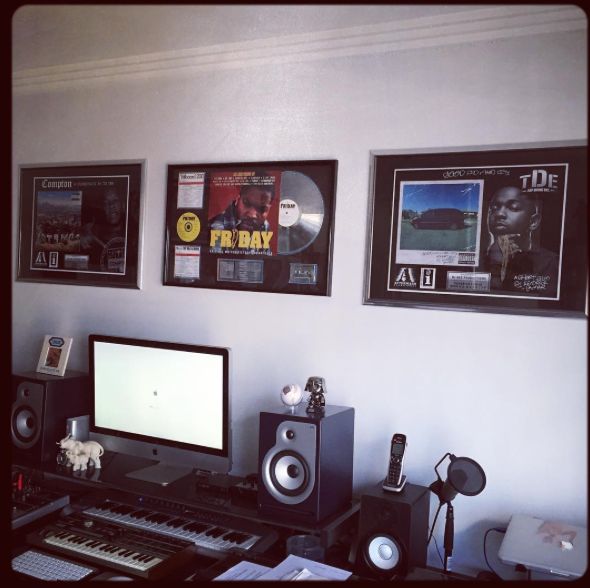 DJ AGE - The Mixtape King: Personal & Custom Platinum Record Plaques ...