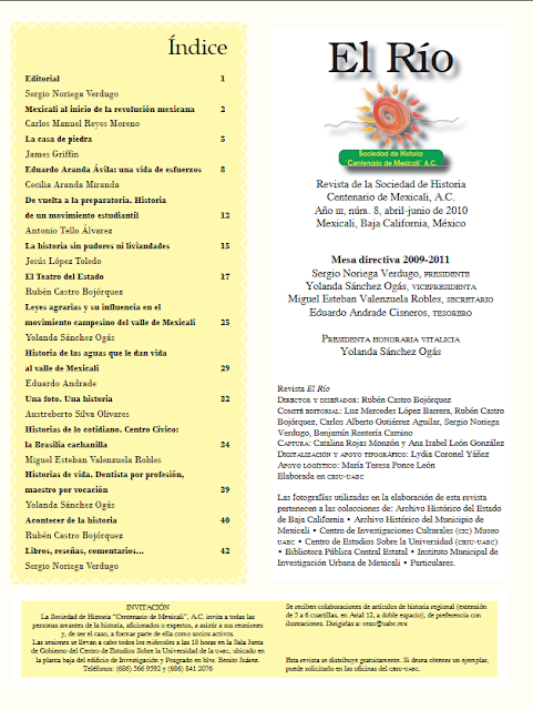 Estudiando Historia: El Río, núm. 8