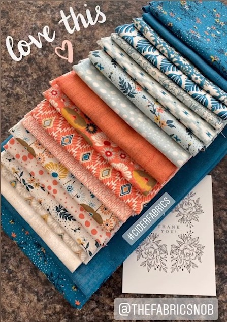 Tamarack Shack: Quarter Sections Quilt in Cider Fabrics