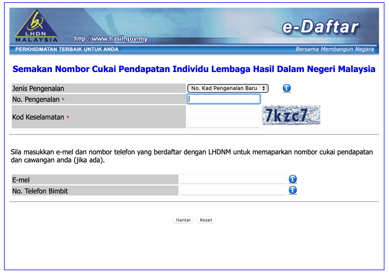 CARA DAFTAR FAIL CUKAI ENTERPRISE