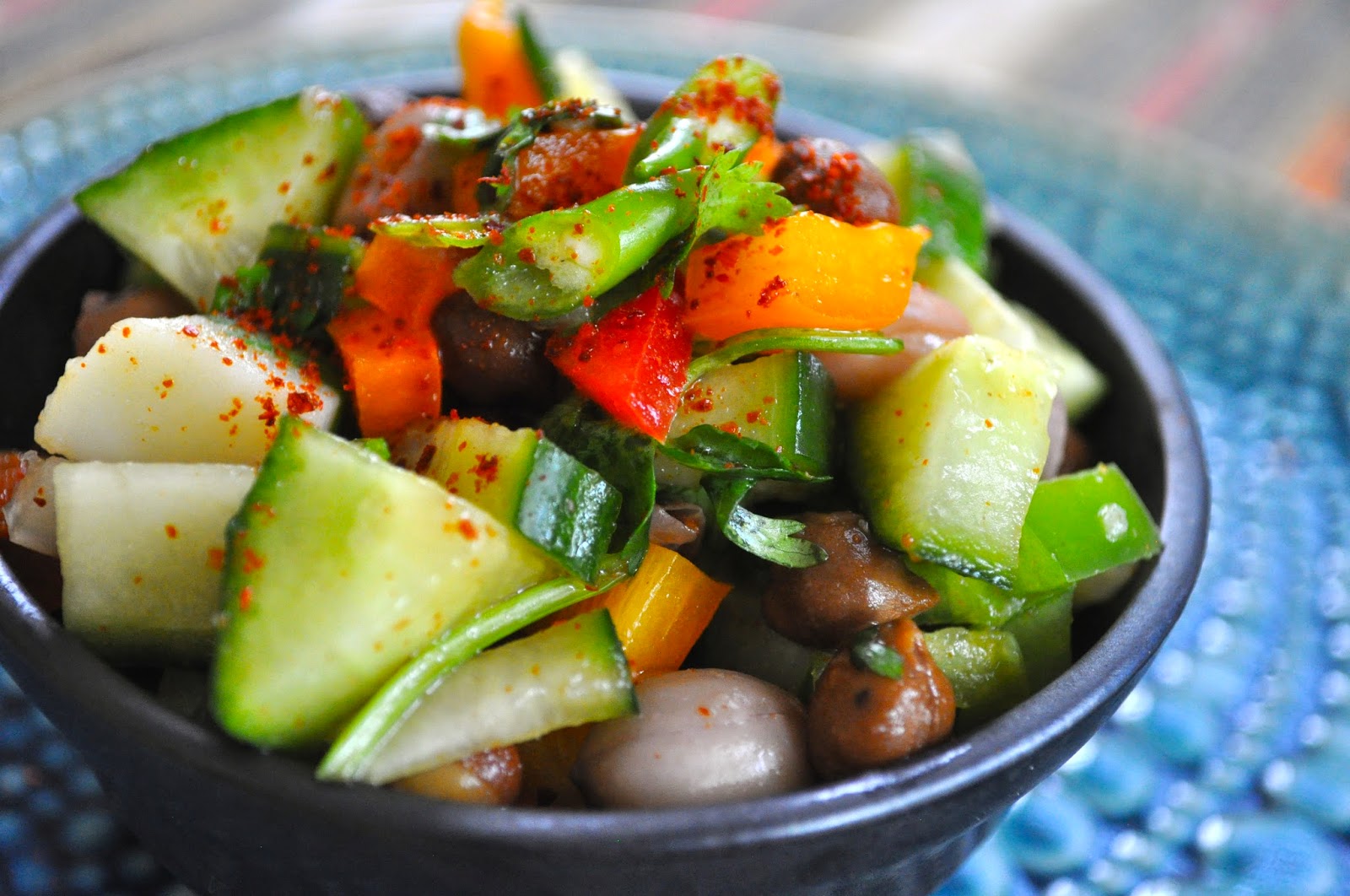 Cooking with Meena: Delicious Salad with Kala Channa and Peanuts