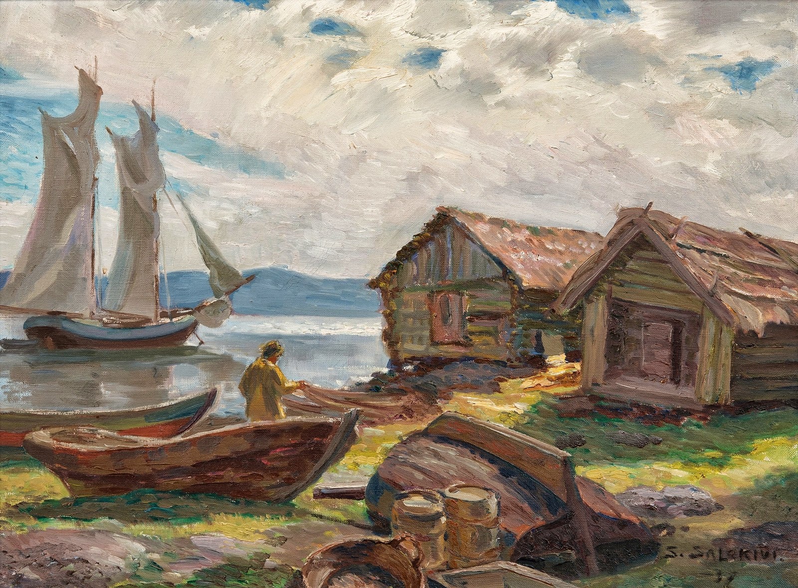 Santeri Salokivi ~ Impressionist painter | Tutt'Art@ | Pittura ...