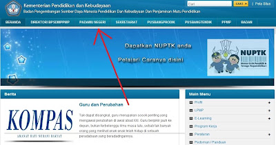 Informasi Penting: Cara Login akun PTK untuk verval NUPTK online 2013 ...