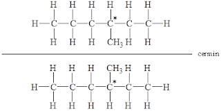Kedua strukturinilah disebut berisomer optis aktif.