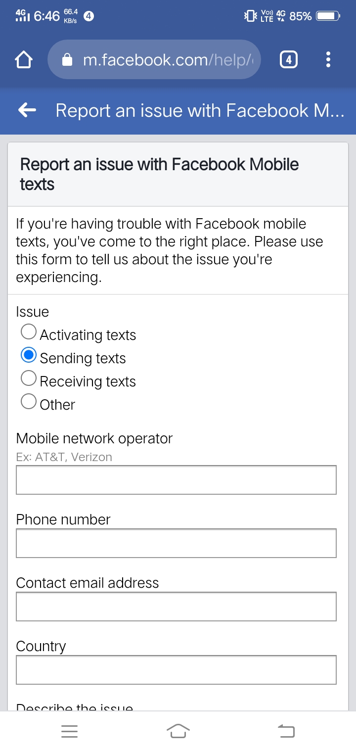 Facebook Otp Not Received Facebook Not Sending Login Code
