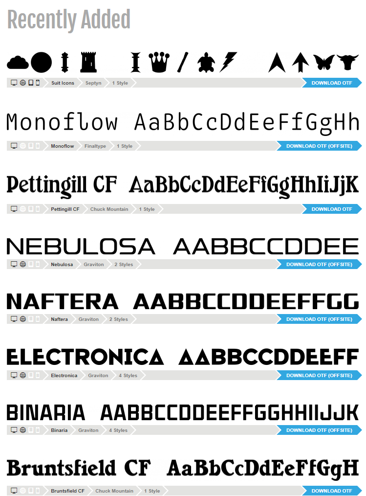 Teachers Guide - Top 10 Free Fonts Download Resources