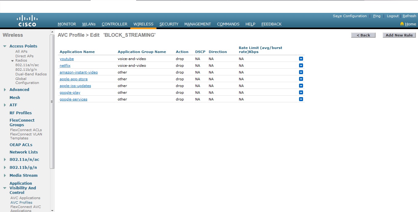 My CCNA Wireless Journal: Configuring Application Visibility and ...