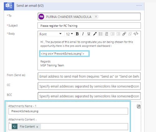 Purna's MORE SHAREPOINTS : Power Automate Get File Content - Displaying ...