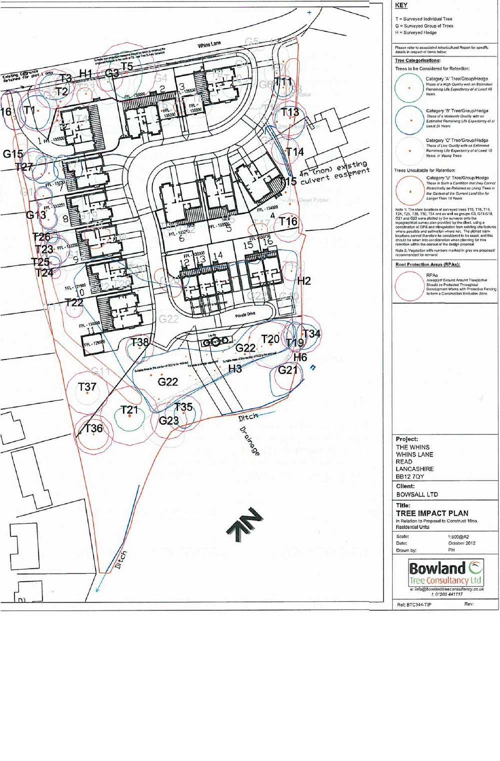 Meadow View Read BB12 7RB Tree Survey Meadow View Read BB12 7RB Tree Survey