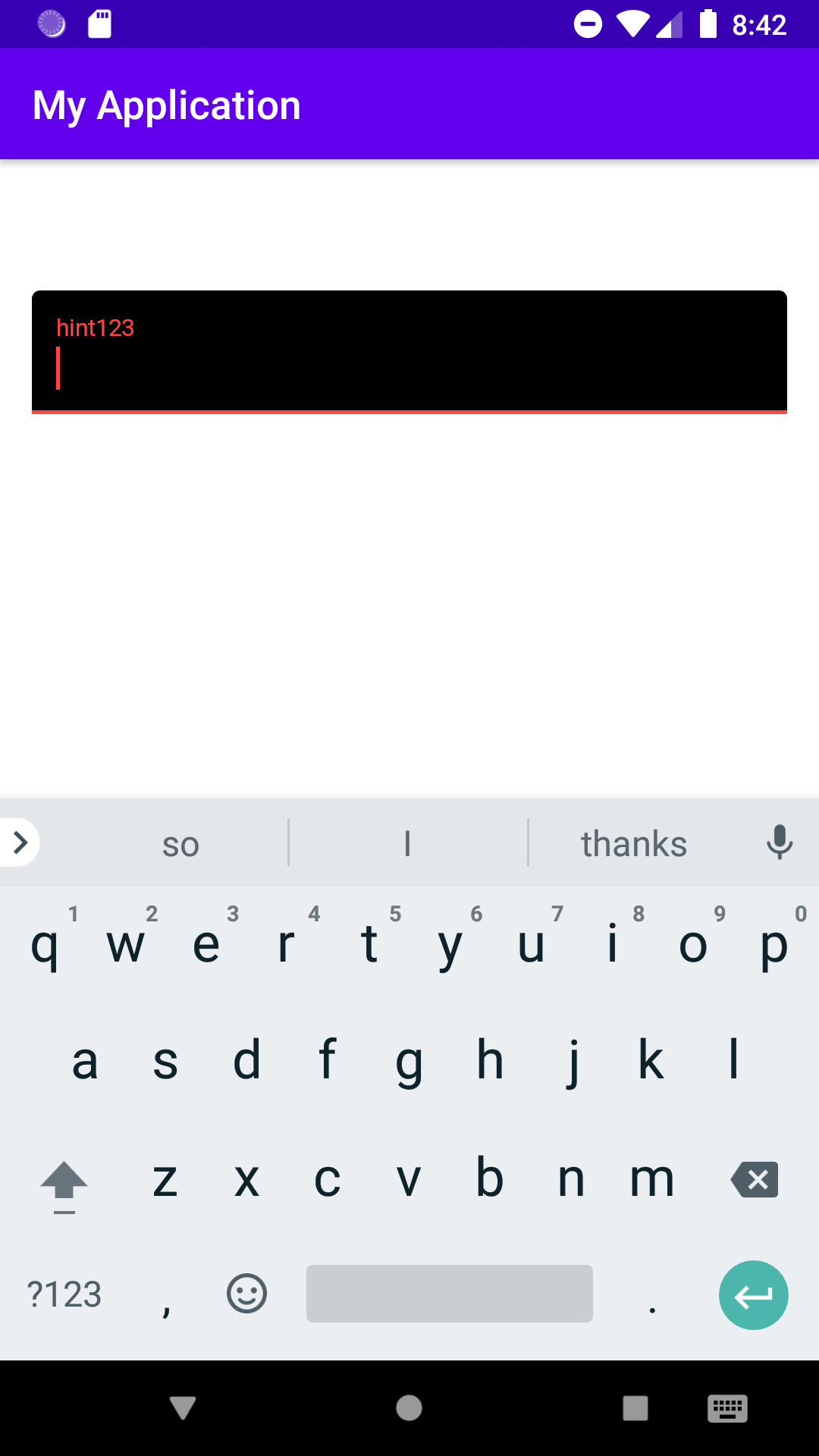 Setting app level theme for TextInputLayout Setting app level theme for TextInputLayout