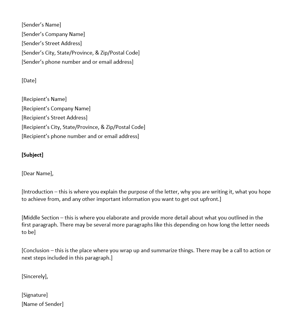 Letter Address Format Thankyou Letter letter-address-format-thankyou-letter