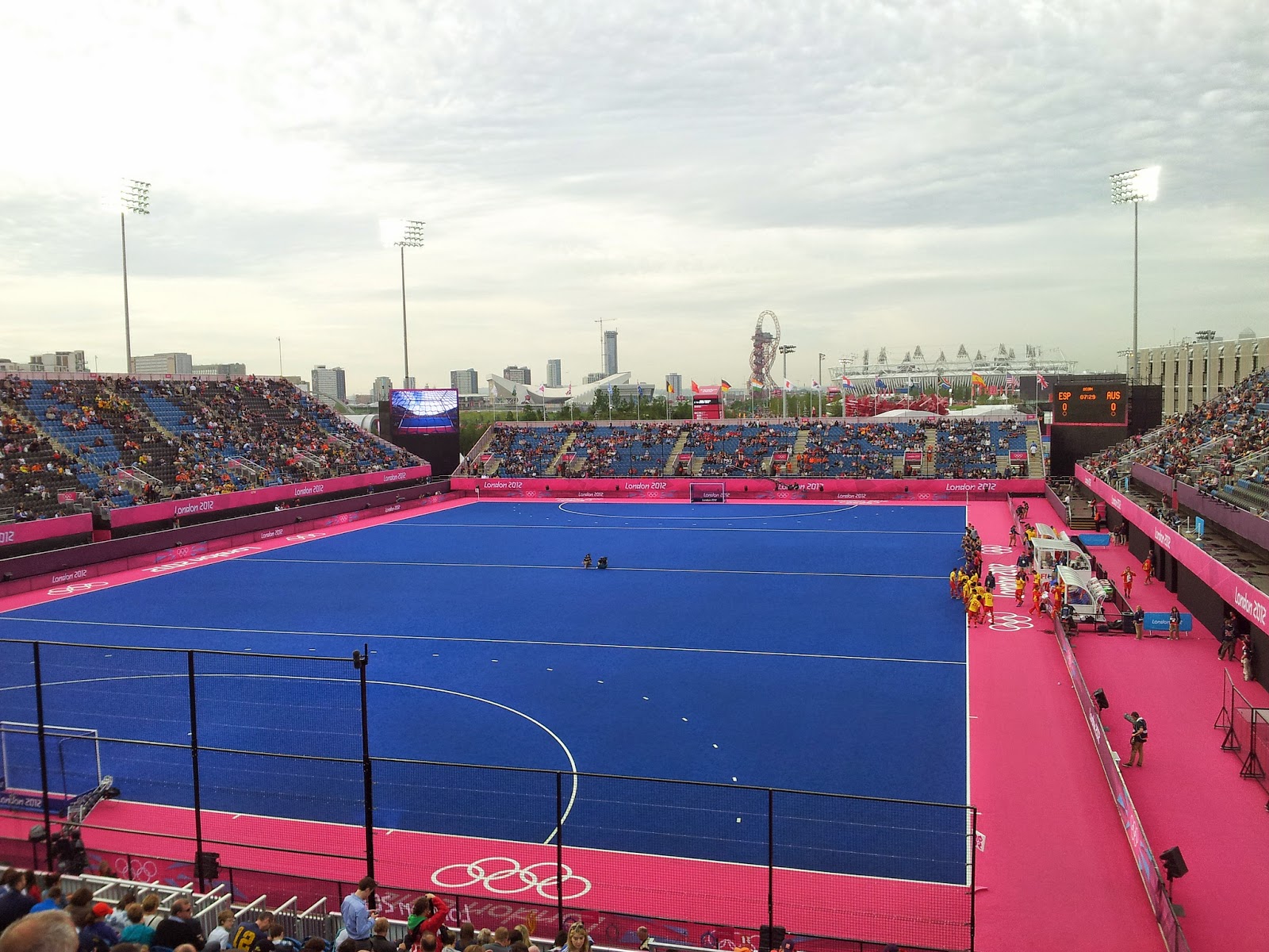 Assim como em Londres, o campo do Hóquei na Grama dos Jogos de 2016 ...