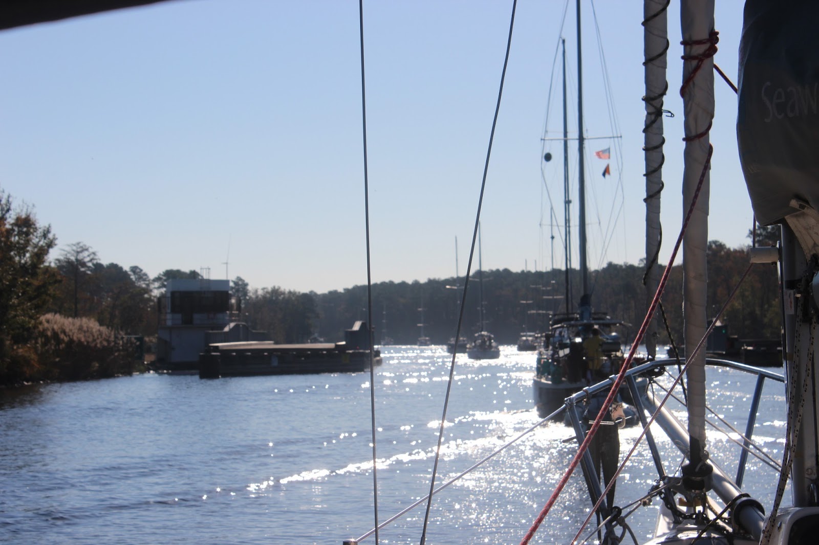Sailing Adventures of "Second Wind": Great Bridge to Midway Marina in ...