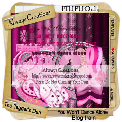 Always' Creations: BCA- FTU Scrapkit - You Won't Dance Alone