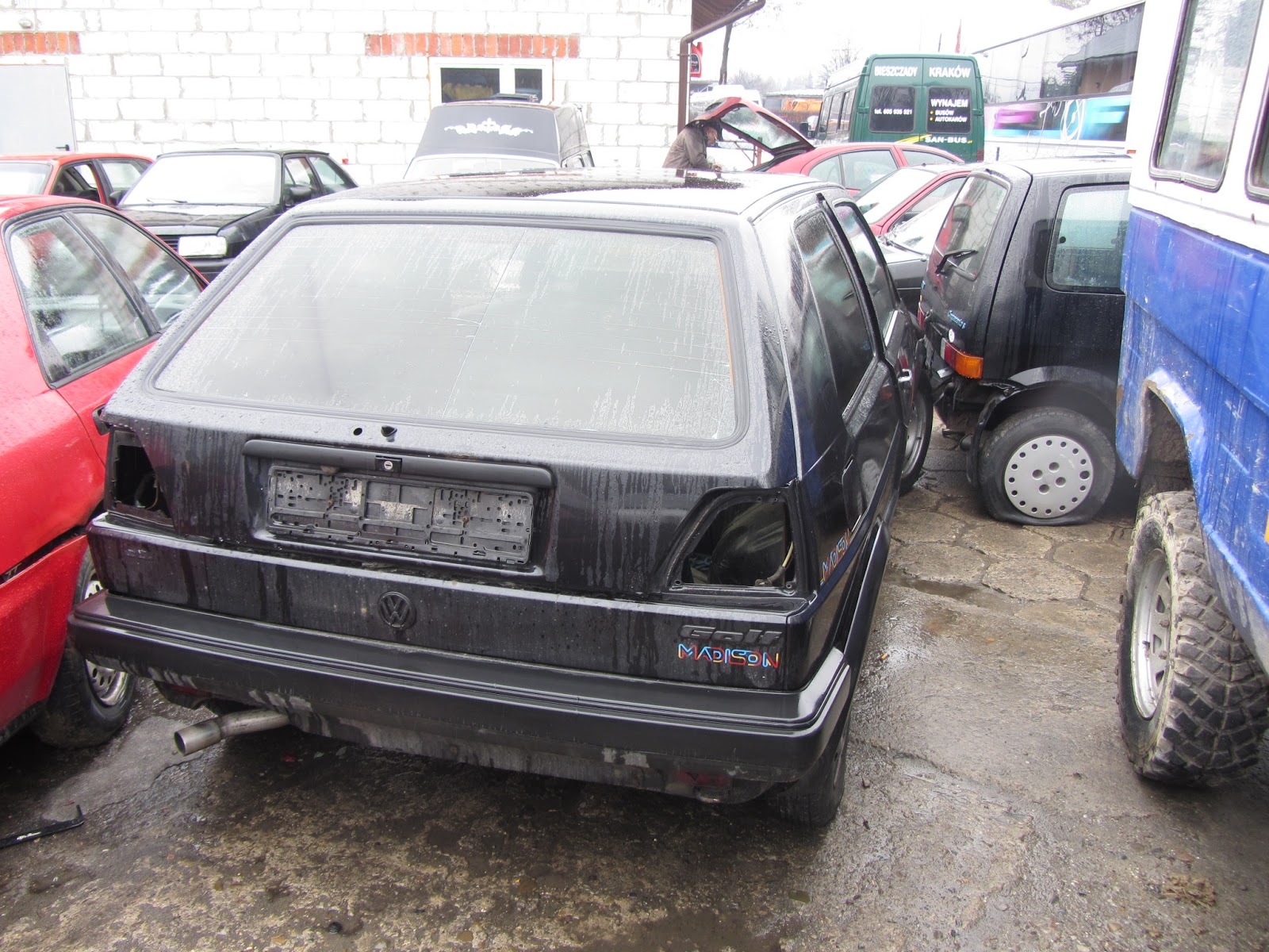 FIRMA "KRAFT" AUTO- ZŁOM : VOLKSWAGEN