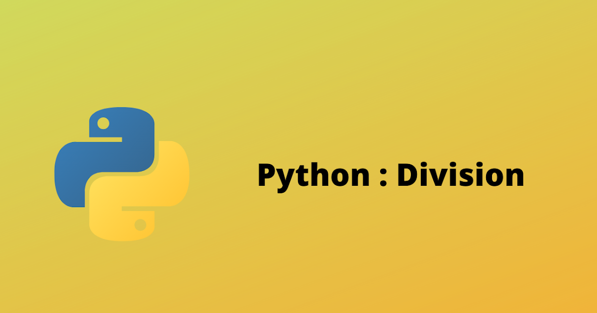 HackerRank Python Division problem solution