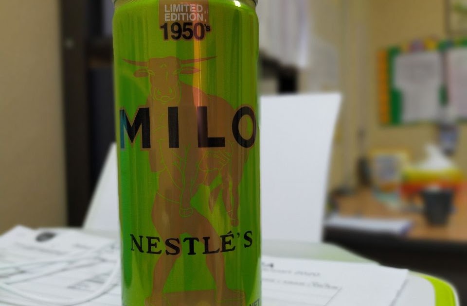 Syazni Rahim Blog: Tin Milo Limited Edition 1950s