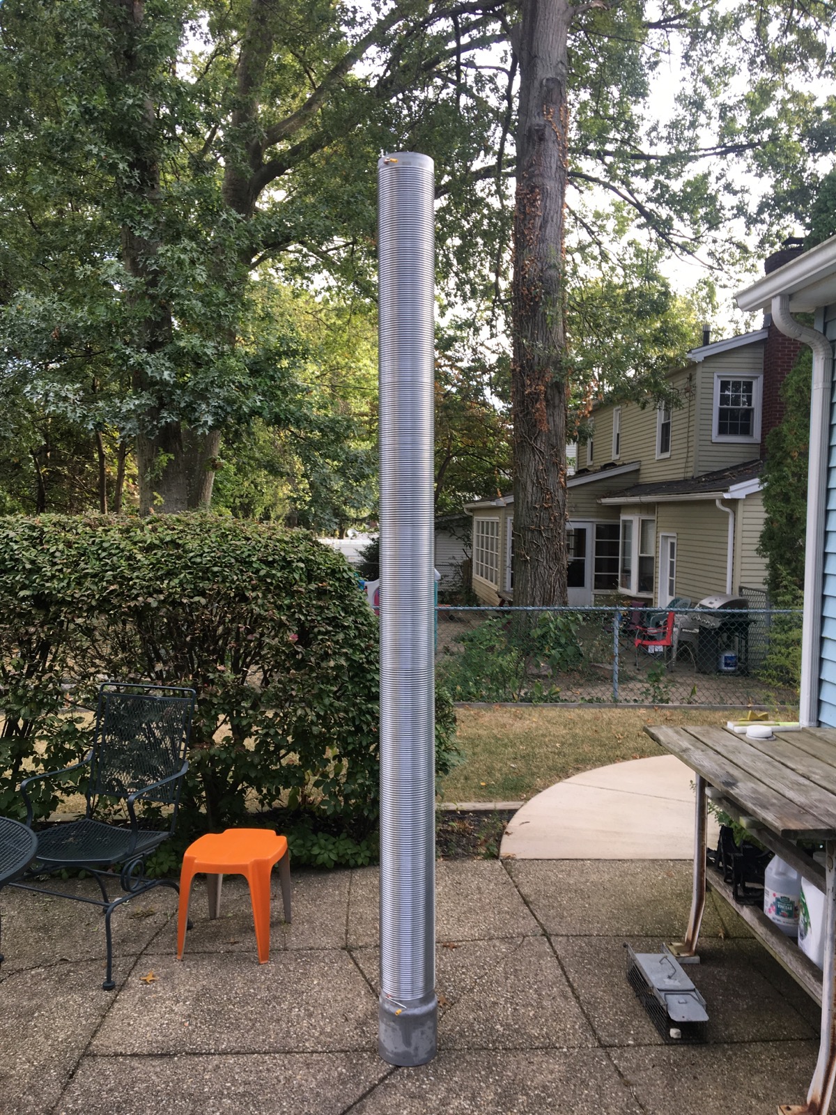 Coil Winding on Cantex 6 inch PVC Electrical Conduit