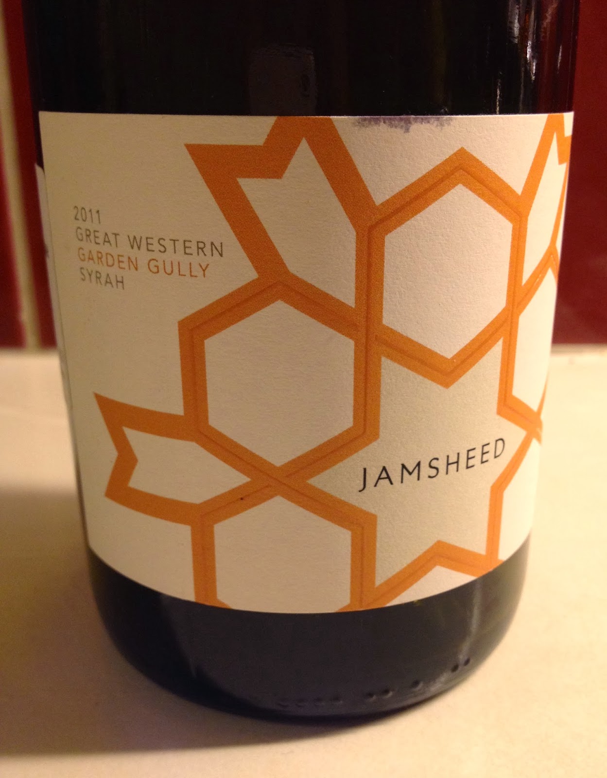Johan P: 2011 Jamsheed Syrah Garden Gully Vineyard