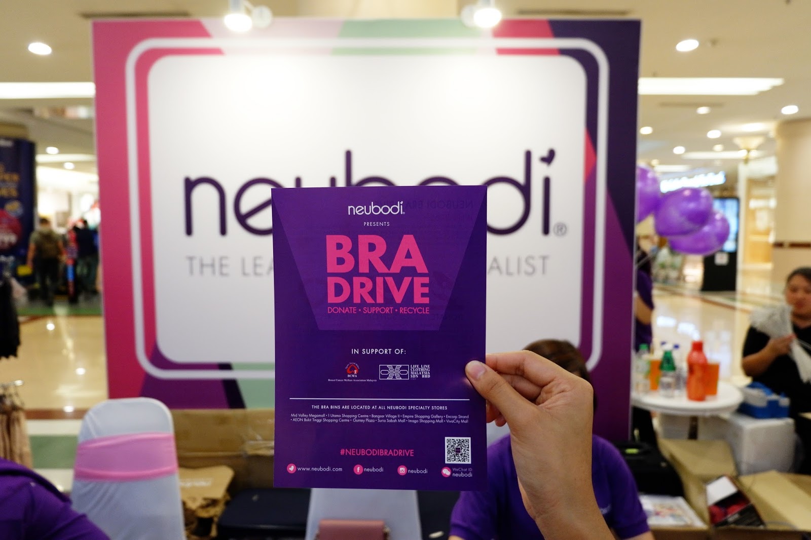 Sara Wanderlust: NEUBODI's Bra Drive | Donate your old bra's at the Bra ...