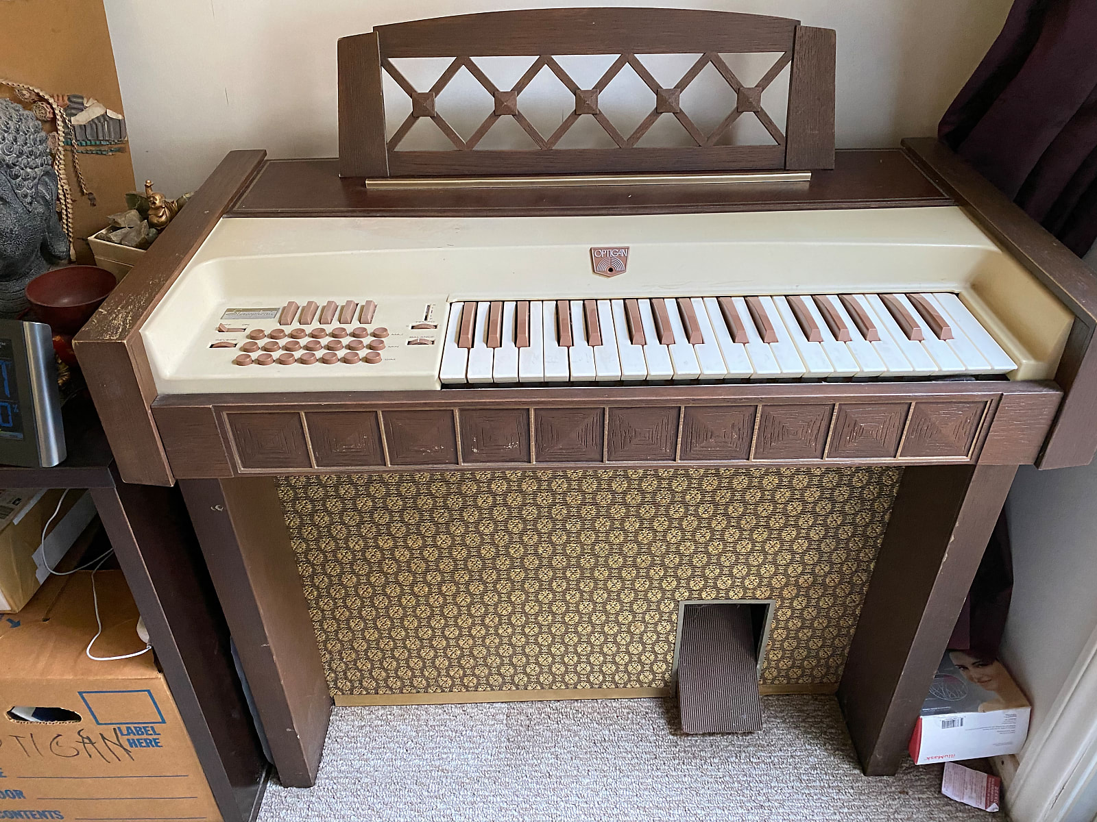 MATRIXSYNTH: OPTIGAN Model 35001 Stereophonic with Reverb