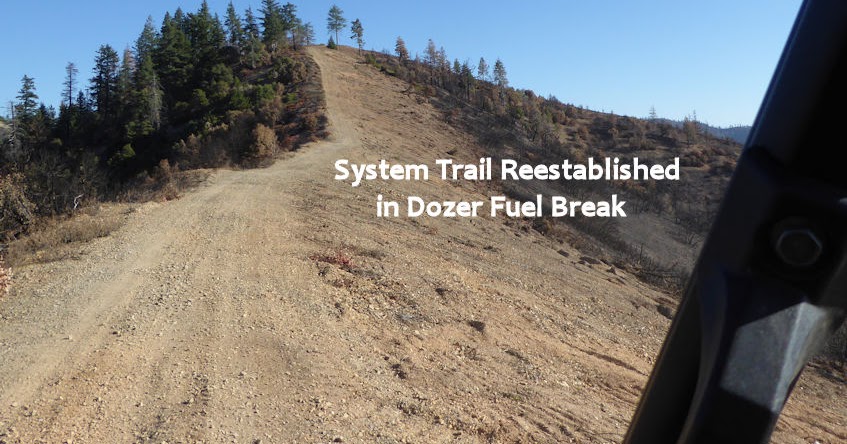 Official Quiet Warrior Racing Blog: POST WILDFIRE - Dozer Line Recovery ...