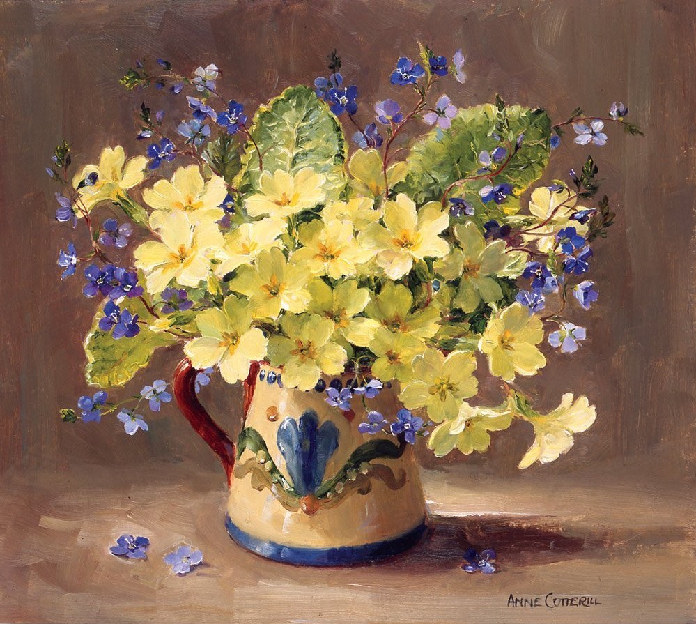 Anne Cotterill (1933-2010) | Flowers painter | Tutt'Art@ | Pittura ...