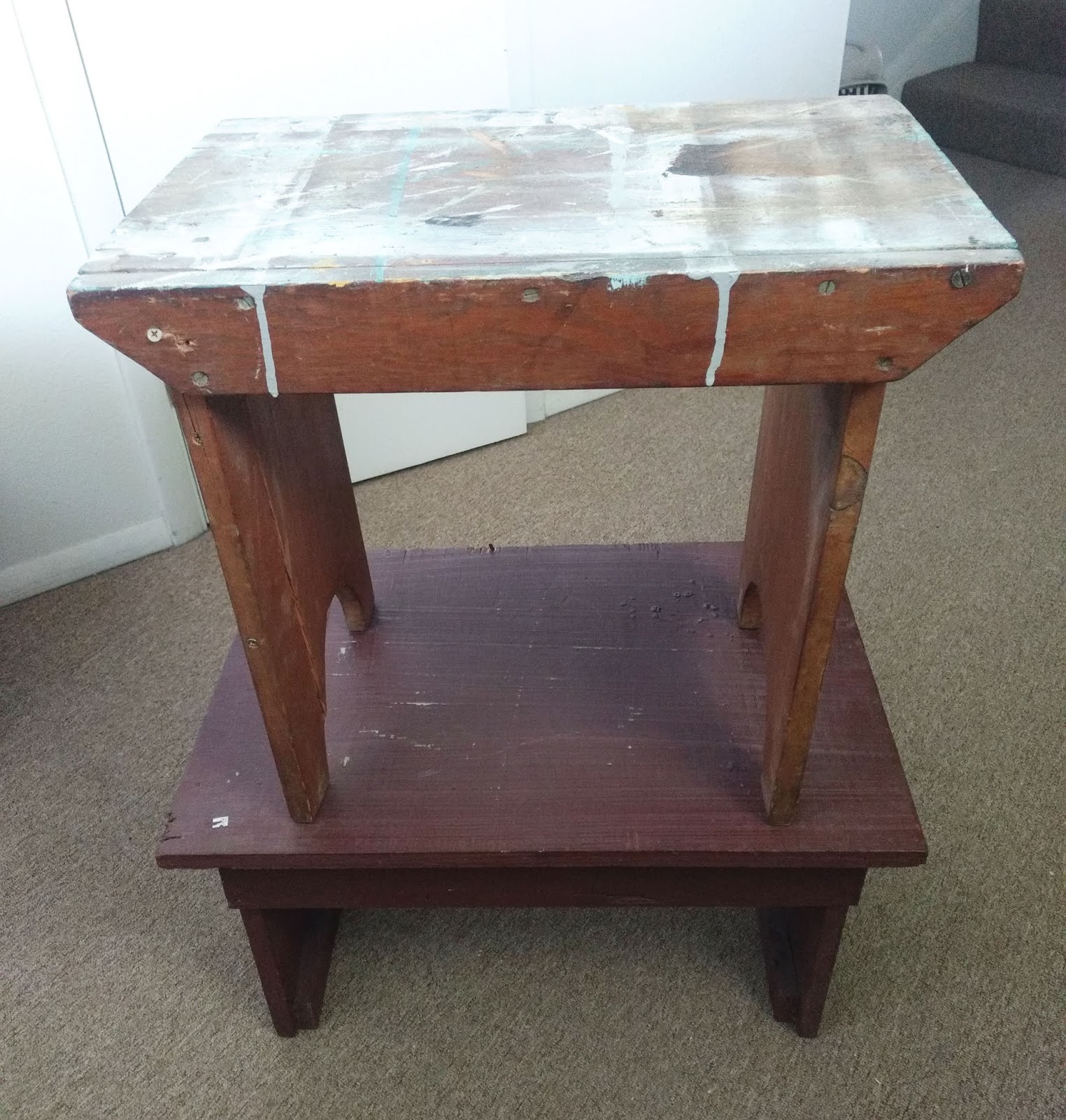 Beyond The Picket Fence: Why I Love Little Stools