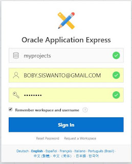 How To Create Workspace User in Oracle APEX - Learning Database by Example