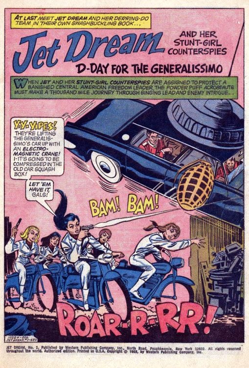 BEACH BUM COMICS : A MAN FROM U.N.C.L.E.'S JET DREAM