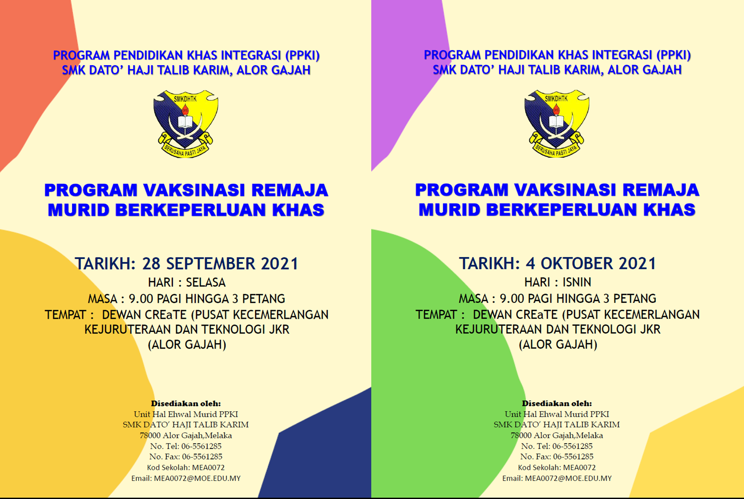 BLOG PENDIDIKAN KHAS SMK DATO’ HJ TALIB KARIM