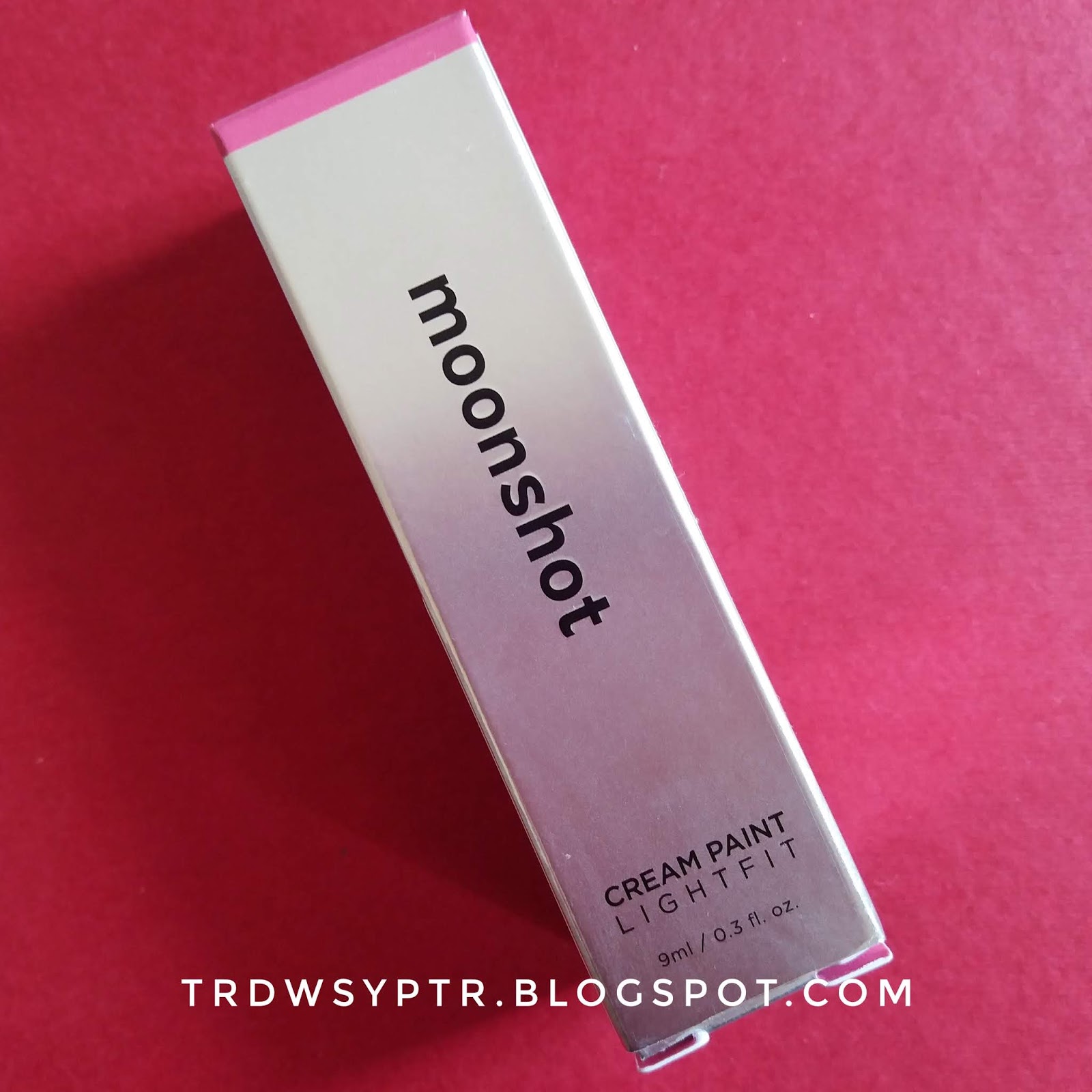 Good Vibes: [REVIEW] Moonshot Cream Paint Lightfit M118 Red mellow