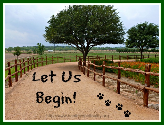 Let Us Begin - Quote of the Week - Mother Teresa - Healthy Spirituality