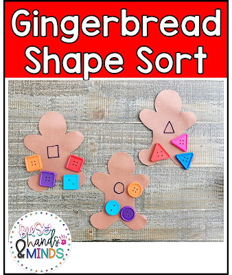 Gingerbread Preschool Pack | Busy Hands and Minds