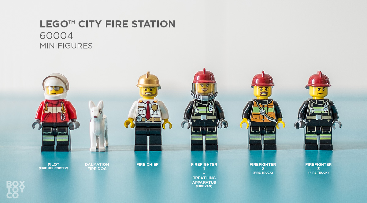 LEGO® CITY Fire Station 60004 Review | BoxToyCo